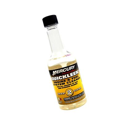 Mercury Marine Quickleen Engine and Fuel System Cleaner, 12 Ounces 92 ...