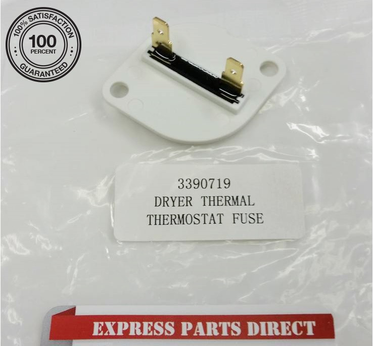(6 Pack) 3390719 Thermal Fuse Replaces WP3390719, 3390719, AP6008309 ...