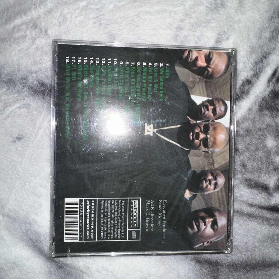Middle Finger U. by Sauce Money CD Priority Gangsta Rap Mr. Rupture ...