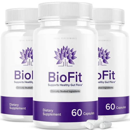 Biofit Probiotic Pills Bio Fit Dietary Supplement, 3 Pack - 180 Ct ...
