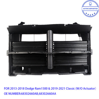 For 2013-2018 Dodge Ram 1500 2019-2022 Classic Active Grille Shutter ...