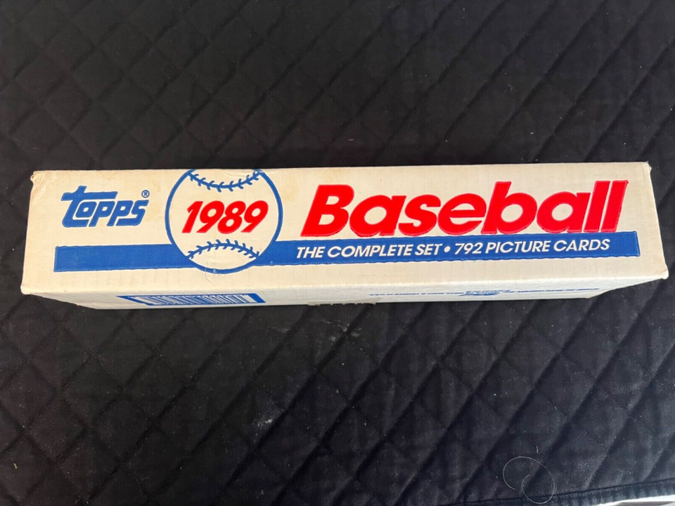 1989 Topps Card Factory Set. 1-792.Seal broken. | eBay