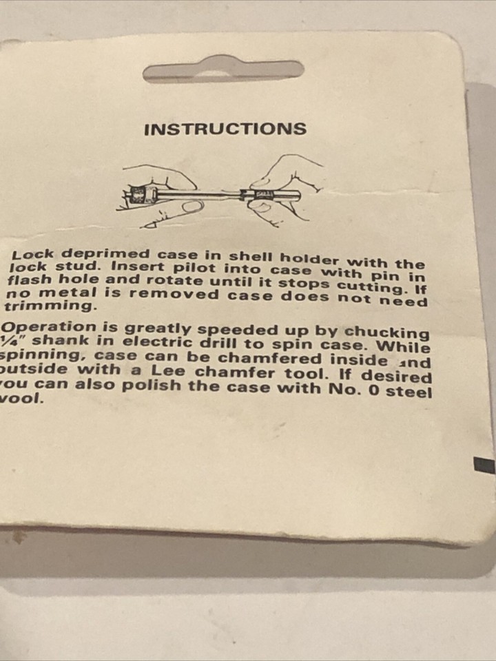 Lee Case Length Gauge/Shell Holder 7mm/08 Caliber 2.015 to 2.035 Inches ...