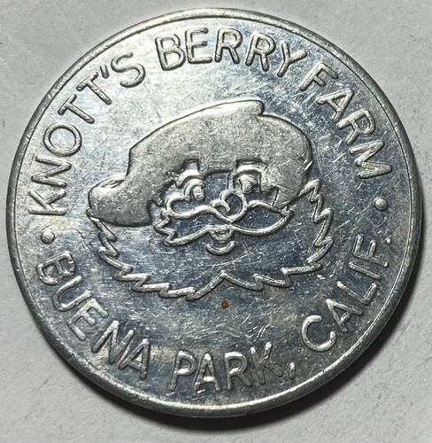 Souvenir Coin Knott’s Berry Farm 50 Years Old Buena Park Exonumia | eBay