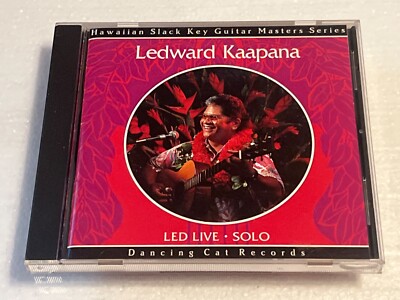 Ledward Kaapana Led Live-Solo (CD, Sep-1994, Dancing Cat) 80223800823| eBay