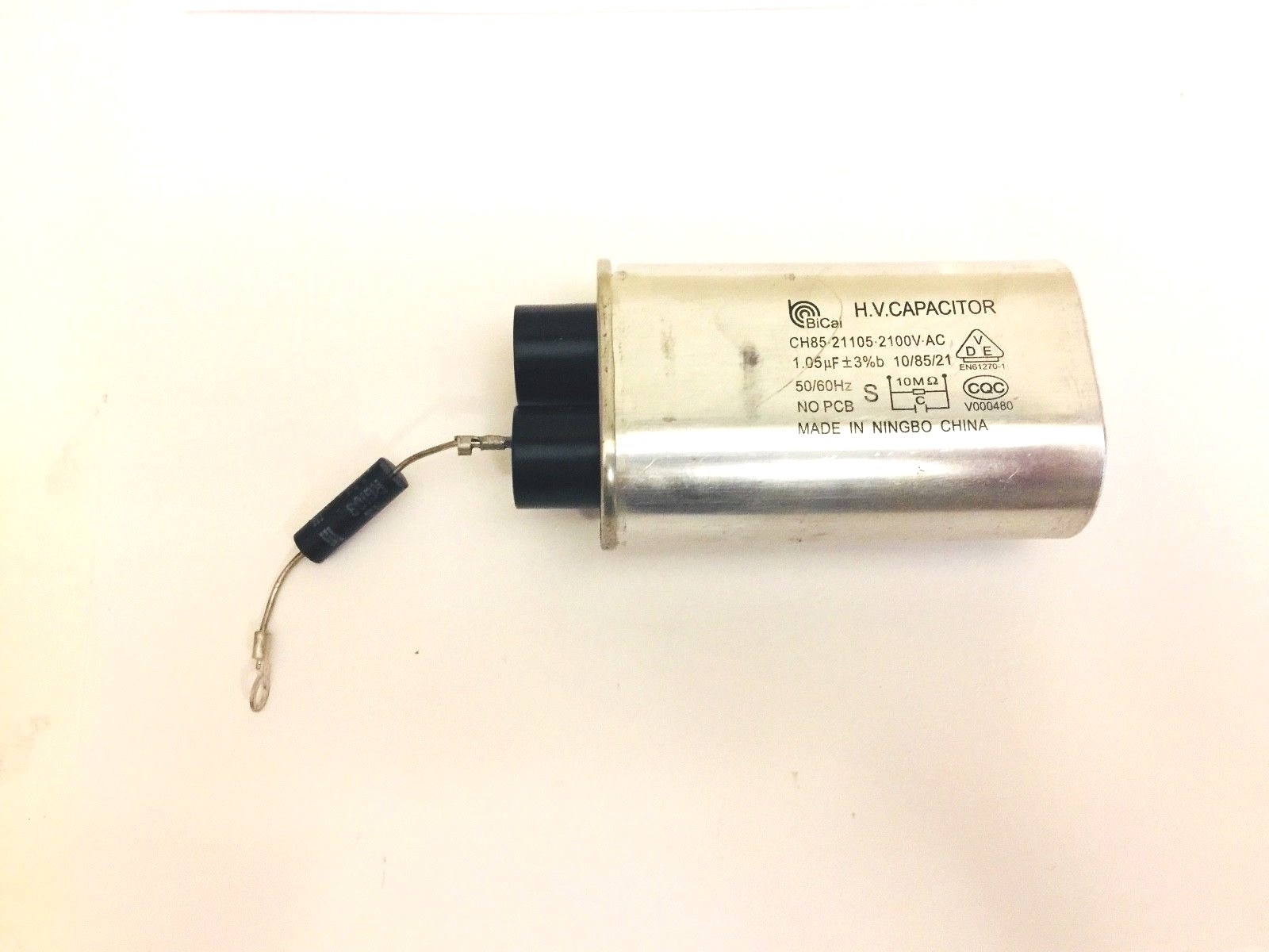 Maytag Model MMV4203WB1 Microwave High Voltage Capacitor CH85.21105 ...
