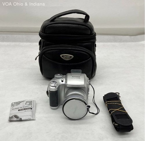 FujiFilm FinePix S3100 AA Battery Operated 4MP Silver Digital Camera ...