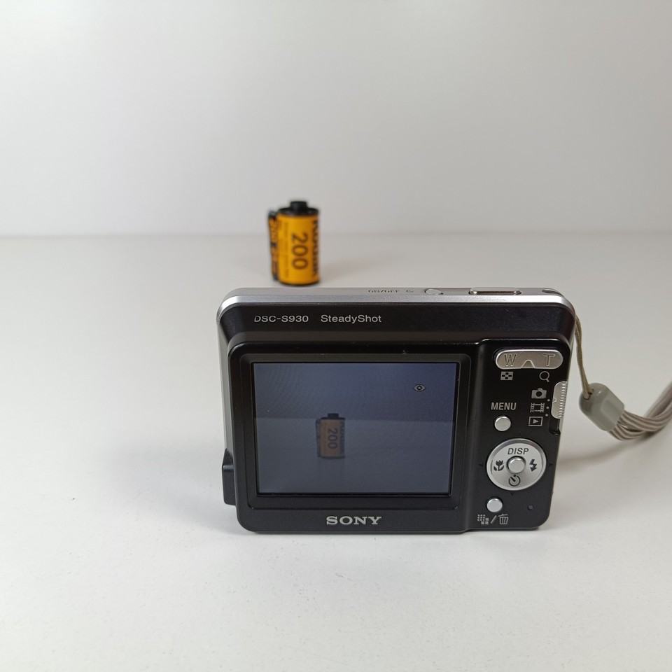 Sony Cybershot DSC-S930 10.1MP Compact Digital Camera Black Tested ...