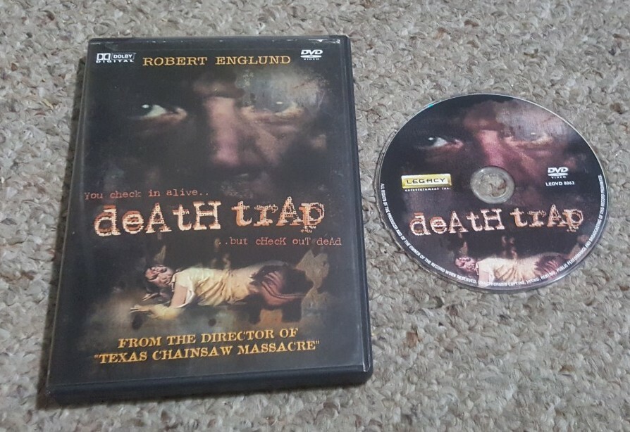 Death Trap (DVD, 2005) Rare OOP Tobe Hooper Horror Robert England ...