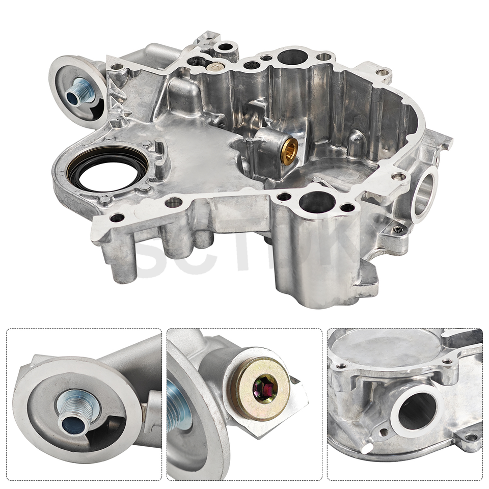 Timing Cover W/ Oil Pump E8DZ6603A for Ford Mustang Taurus 1988-1995 ...