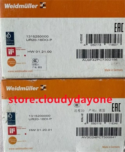 100% New Weidmuller UR20-16DO-P 1315250000 Remote Module Fast Shipping | eBay