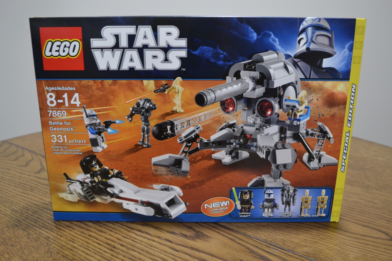 Lego Star Wars 7869 Battle For Geonosis Captain Rex Luminara Unduli New ...