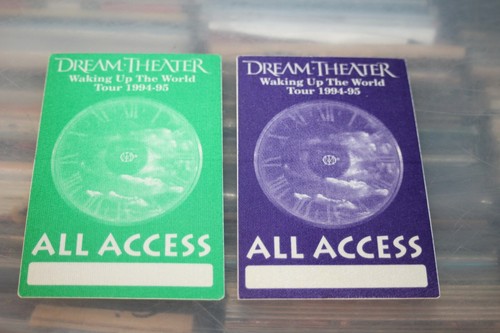 Dream Theater - 2x Unused Backstage Pass - FREE SHIPPING - lot #2 | eBay