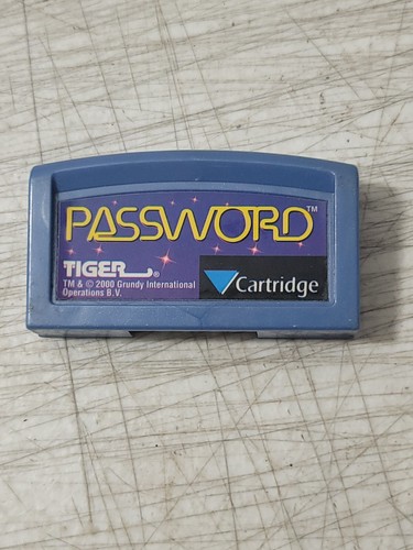 Password Electronic Handheld Game (Cartridge Only) Tiger Games 2000 | eBay