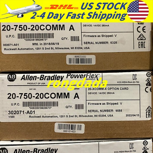New Sealed 20-750-20COMM Allen-Bradley PowerFlex Carrier Kit Free ...