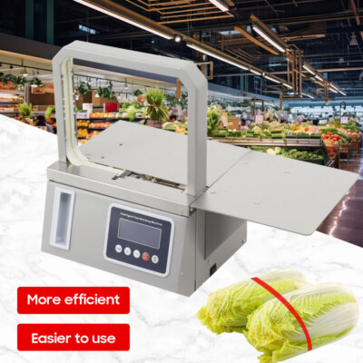 Automatic bundling machine OPP strapping machine Hot-melt Supermarket ...