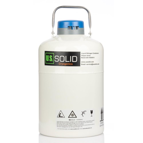 U.S. Solid Liquid Nitrogen Tank Container LN2 Transport 10L | eBay