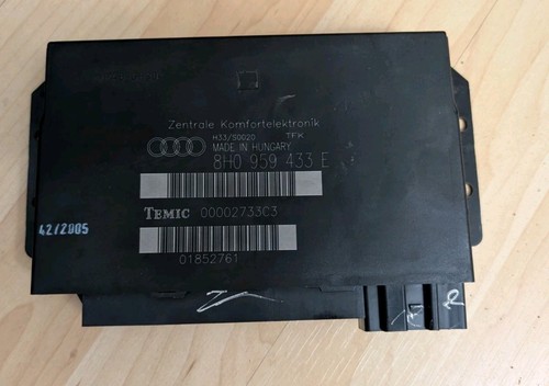 2003-2009 Audi A4 S4 CONVERTIBLE CCM BCM BODY COMFORT CONTROL MODULE ...