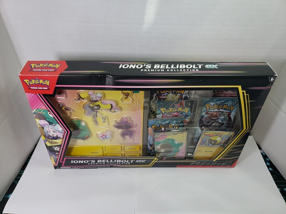Pokemon TCG Iono's Bellibolt ex Premium Collection Box Sealed New | eBay