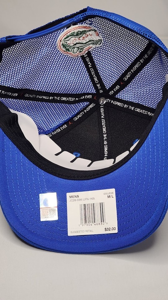 NEW Nike Florida Gators NCAA Rise Cap Jumpman Snapback Hat | eBay