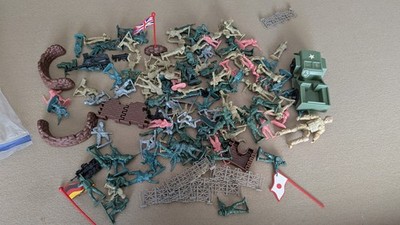 vintage army men plastic toy soldiers lot | eBay