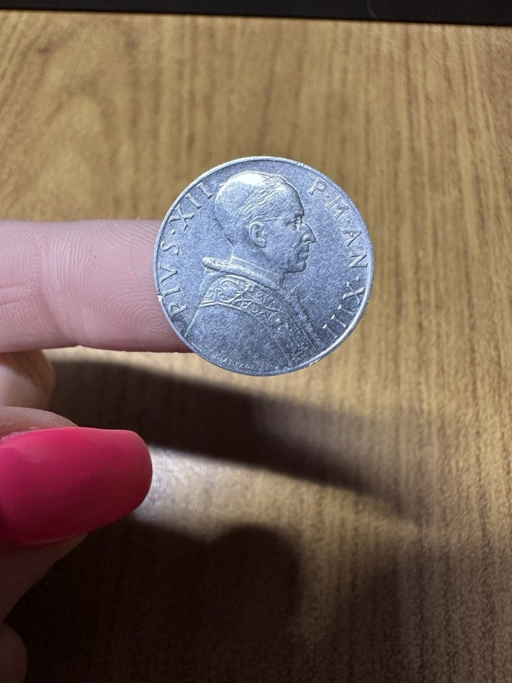 Coin City Of Vatican Pio XII 5 Livres 1951 Nn | eBay