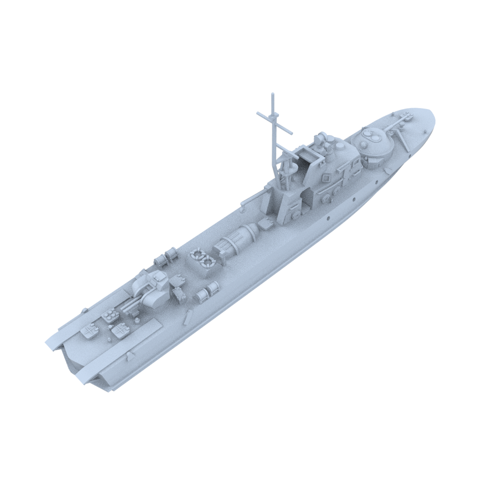 SSC1250769 1/1250 Military Model Kit Soviet Pr.1204 Border Patrol Boat ...