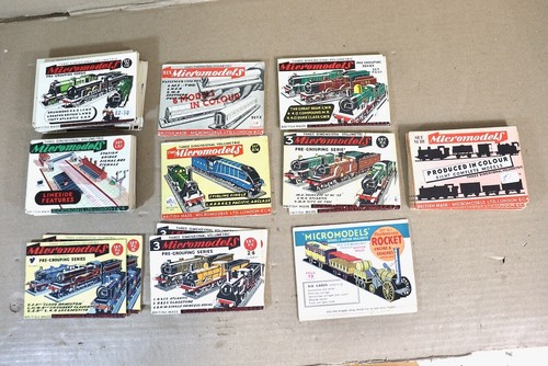 MICROMODELS LOCOMOTIVE COACH & WAGON MODEL RAILROAD PAPER MODELS og | eBay