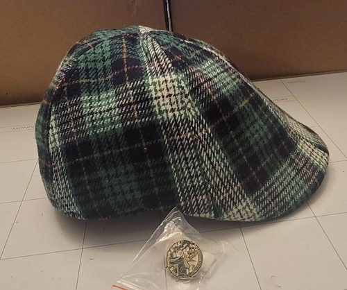 Boston Scally-Company The Fighting Rock Irish Flat Cap. Come With Pin ...
