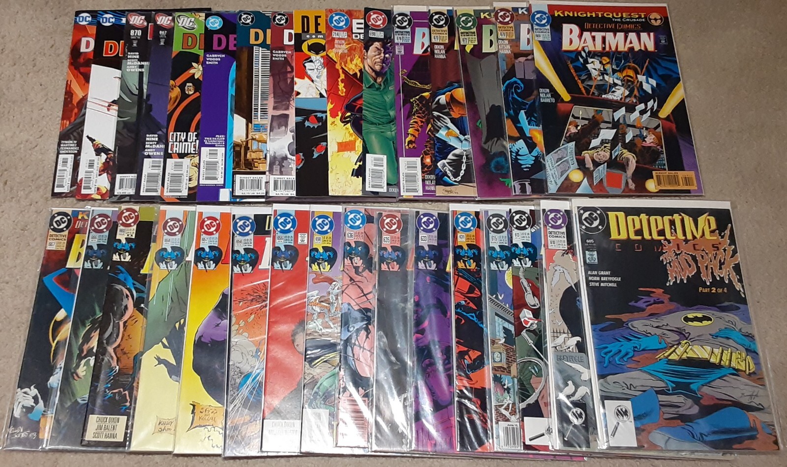 Detective Comics Vol 1 #605-947 (32-book lot) VF 1989 DC SEE PCS!!!! | eBay