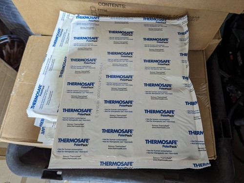 4x ThermoSafe Polar Pack Foam Brick Freezer Ice Packs 9.5 x 11.25 x 1 FPP56 | eBay