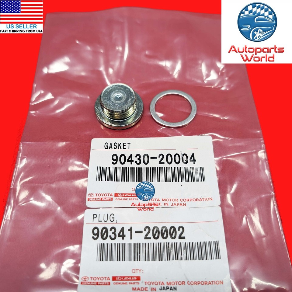 GENUINE TOYOTA HIGHLANDER PRIUS TACOMA RAV4 CYLINDER TAPER SCREW PLUG W ...