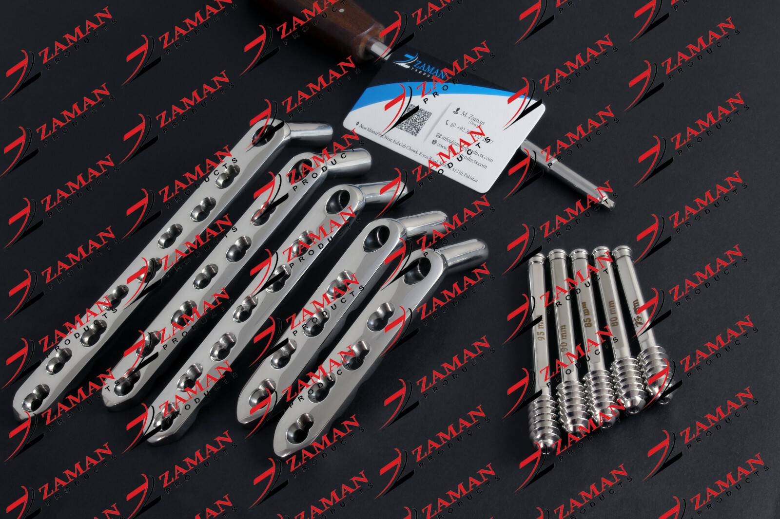 DHS 135° locked plates With Screws of 12.5mm (17 PCs set) Surgical ...