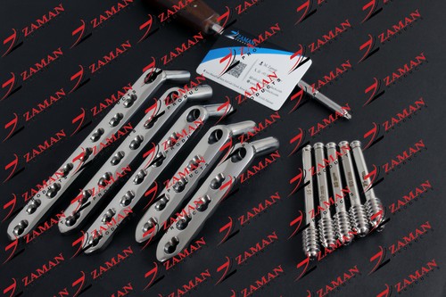 Plaques verrouillées DHS 135° avec vis de 12,5 mm (ensemble de 17 ...