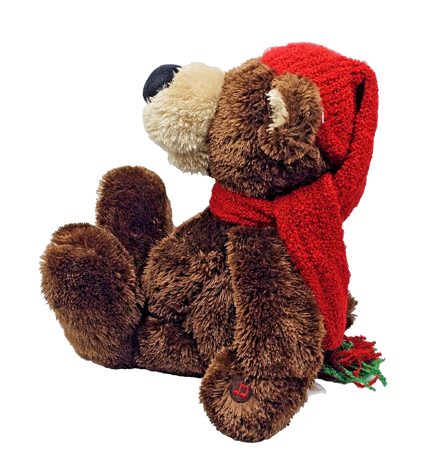 Gund Holiday Teddy Bear Tinkerton Plush Musical Bear - Jingle Bells ...