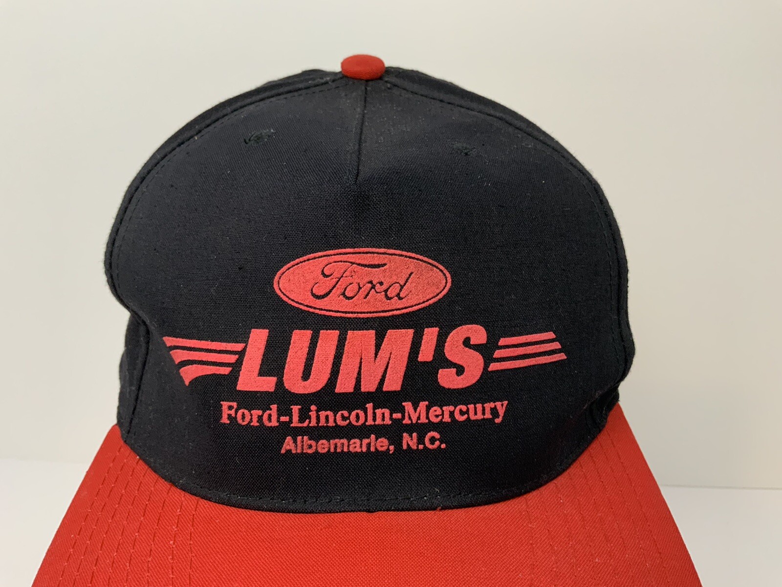 Vintage LUM’S FORD Hat Lincoln Mercury Snapback Cap A… - Gem