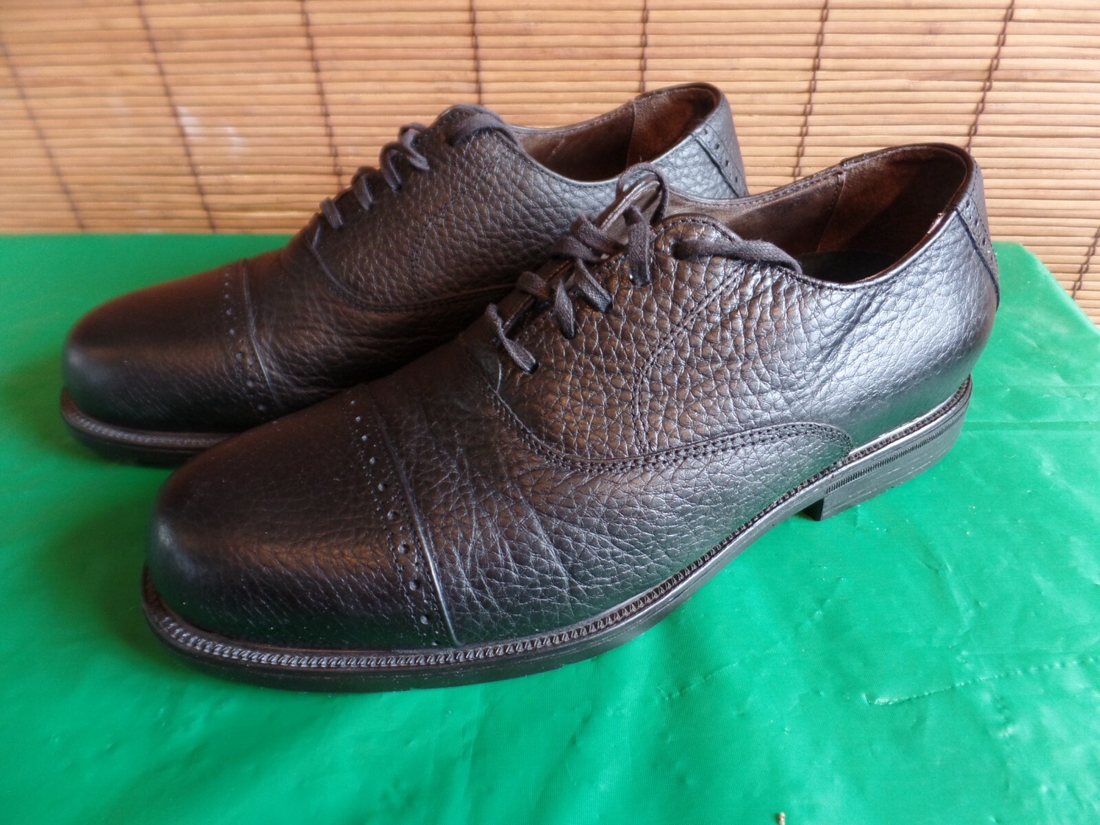 H.S. Trask Cap Toe Oxford shoes Bison leather men's s… - Gem