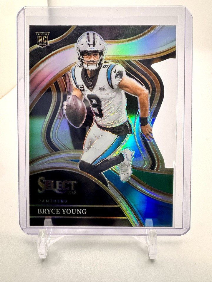 BRYCE YOUNG RC LOT (6) 🦓 ZEBRA DIE-CUT SSP CASE HIT + SILVER PRIZMS! 🔥 ...