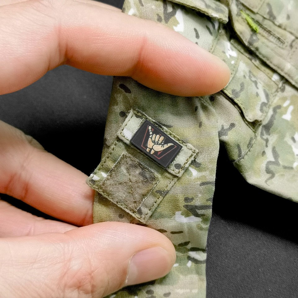 J122a 1/6 Scale HOT Micro Custom Russian PMC patch badges for 12" TOYS ...