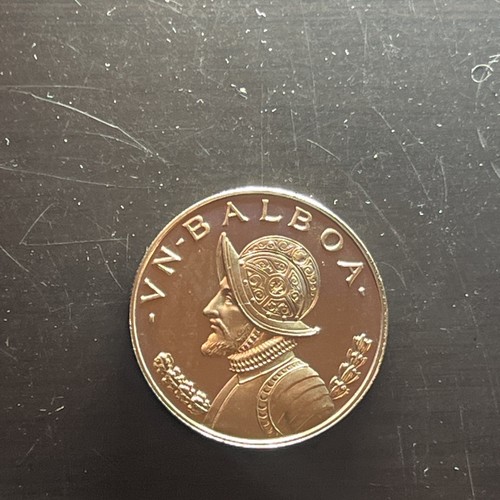 1974 VN Balboa Silver Coin 0.900 Fine – 26.73g Collectible Rare Issue ...