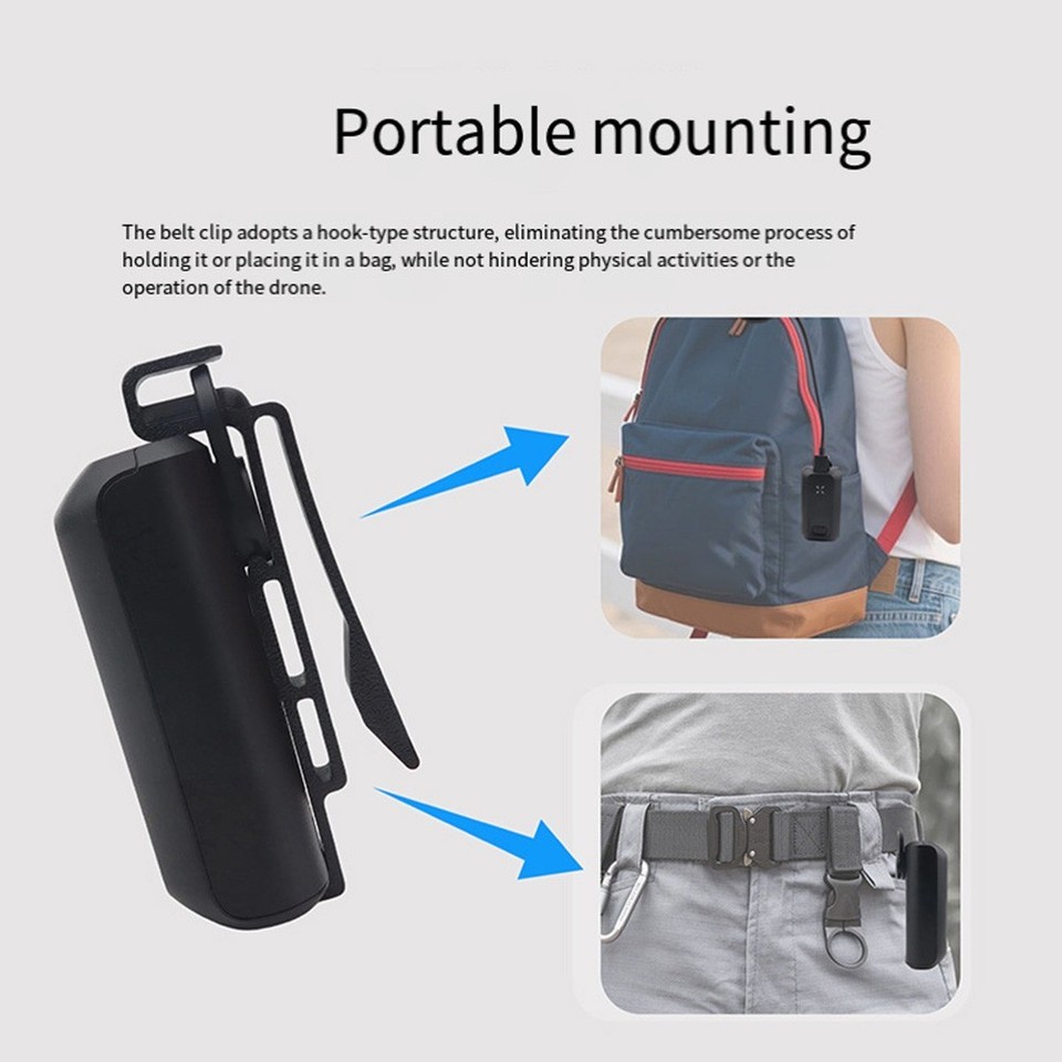 ABS Fixed Hook for Antigravity Vision Goggle Battery Easy On Off Belt ...