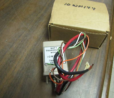 New Transdata Watt Transducer 10WN144 | eBay