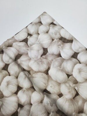 Garlic Fabric Kyle's Marketplace RJR Fabrics Vegetables Sew Quilt ONE ...