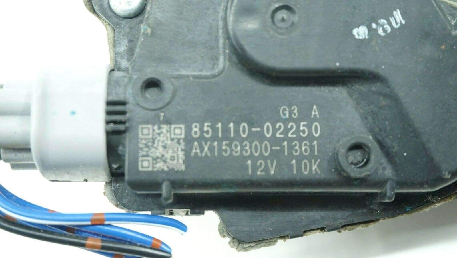 2009-2013 TOYOTA MATRIX FRONT WINDSHIELD GLASS WINDOW WIPER WASHER ...