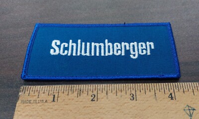 Schlumberger Oil & Gas Service Company Sew On Patch | eBay