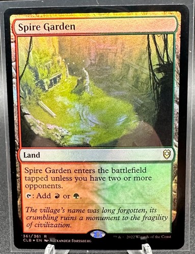 Spire Garden Commander Legends: Battle for Baldur's Gate Foil | eBay