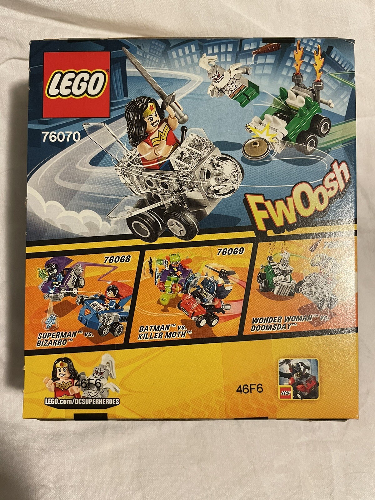 76070 MIGHTY MICROS WONDER WOMAN VS. DOOMSDAY Lego set micro Brand New ...