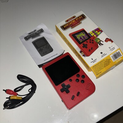 Merkury Arcade Fun Game Boy Color 200-In-1 Built In Games With Charge ...