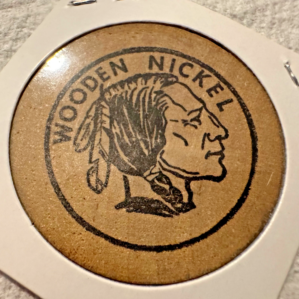 Westwego Volunteer Fire Company Mardi Gras Doubloon #2694 - Wooden ...