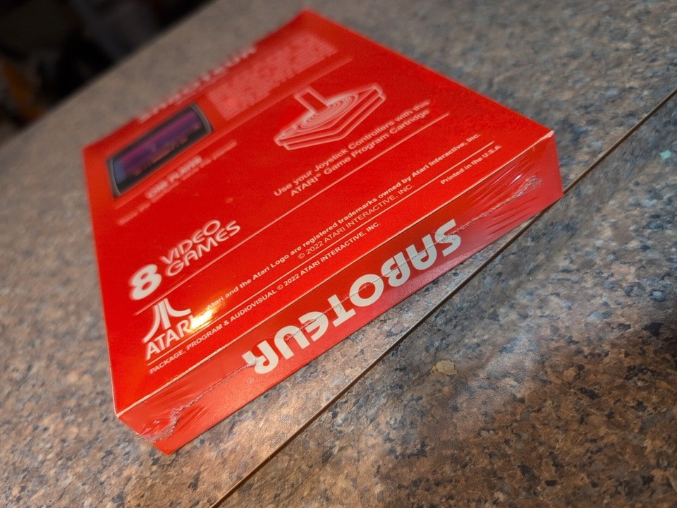 Atari 2600 Saboteur Unreleased Prototype New in Box NIB | eBay